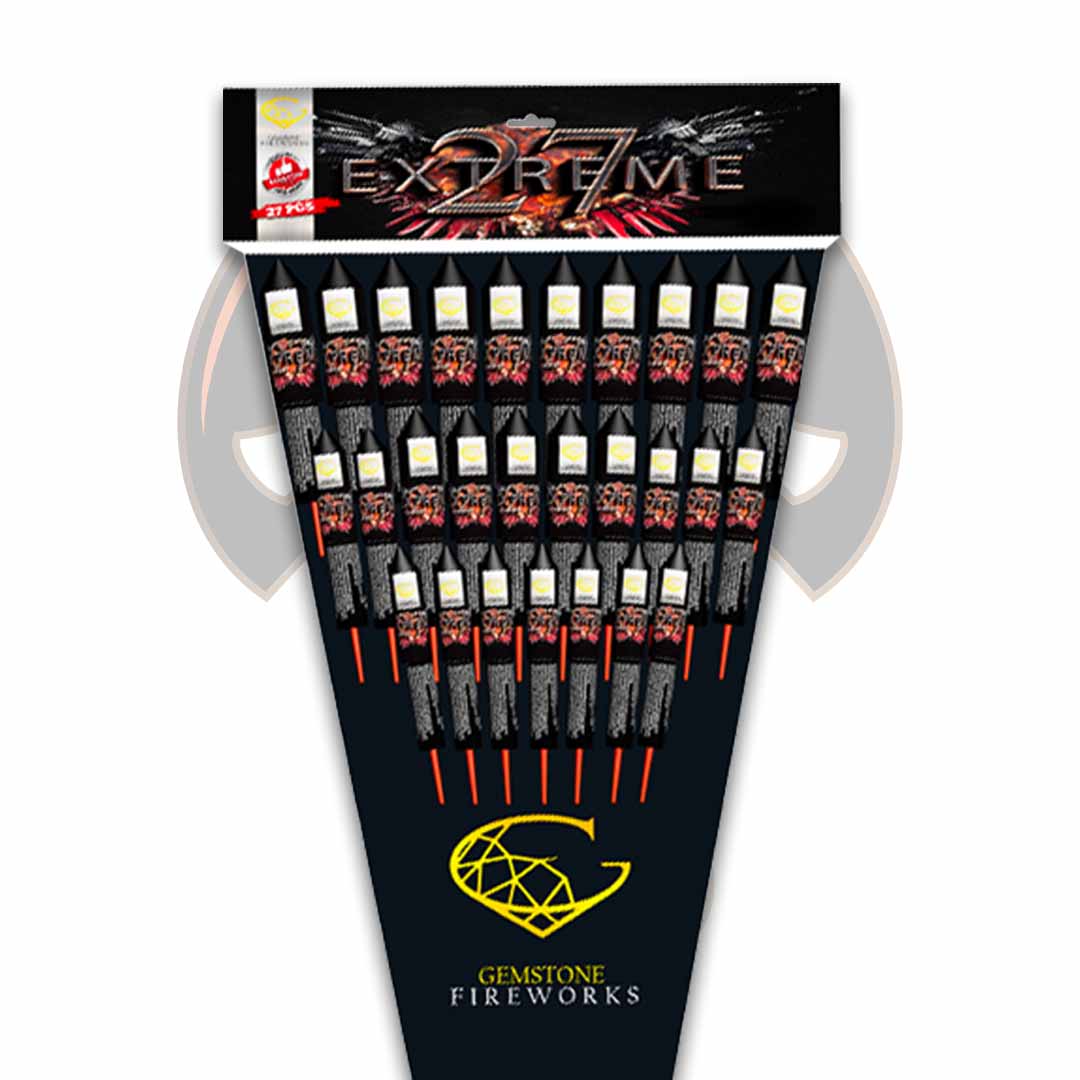 Extreme 27 rockets – Xtreme Fireworks NE