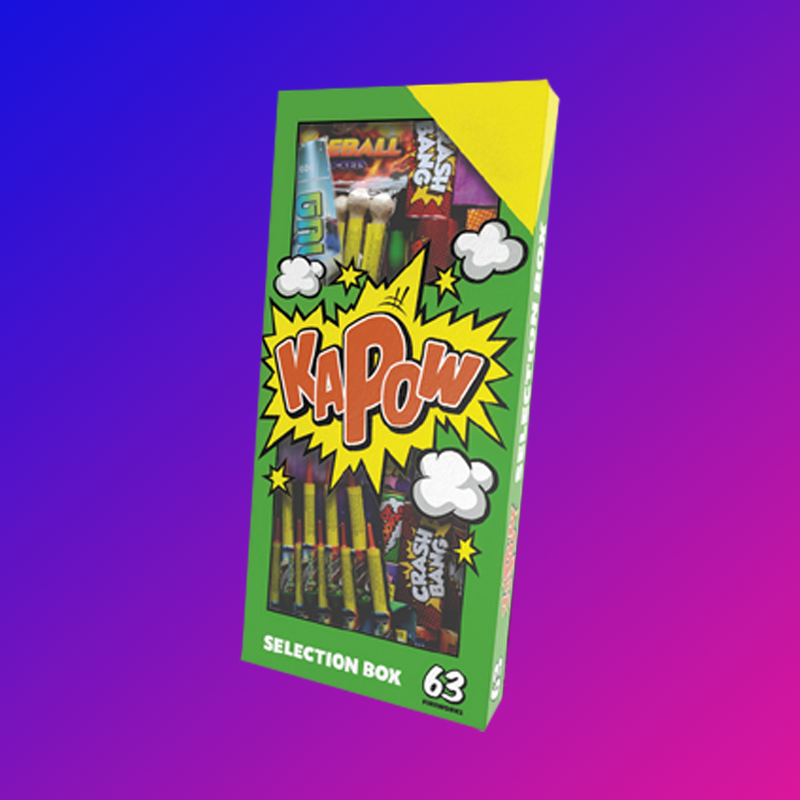 Kapow Selection Box – Xtreme Fireworks NE