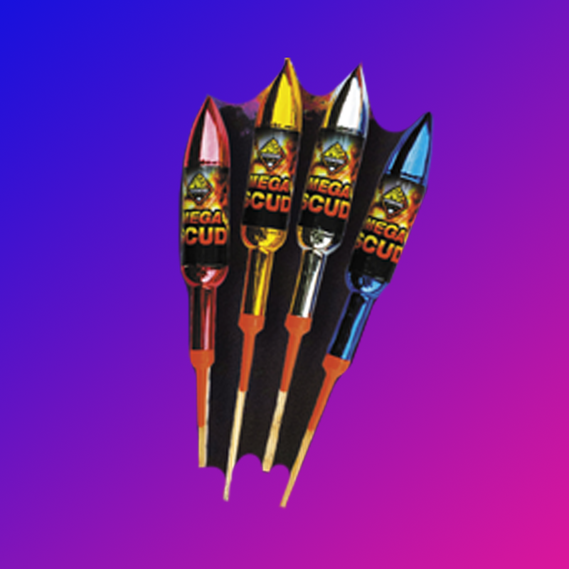 Mega Scud Rockets (sold individually) – Xtreme Fireworks NE